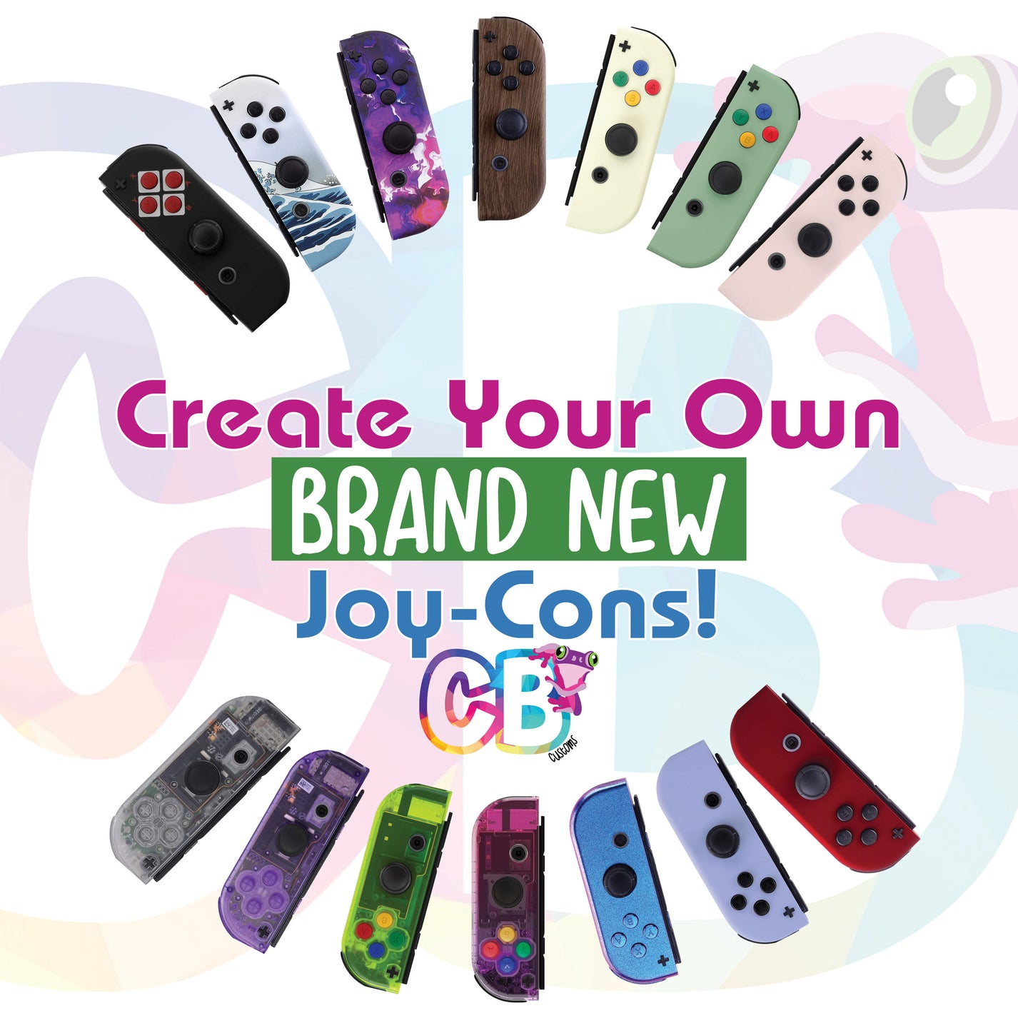 Brand New - Create Your Own Joy-Cons – CB Customs Gaming